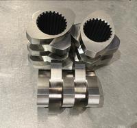 China European Equivalent Twin Screw Extruder Components Stainless Steel Screw Elements for sale