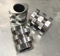 China European Equivalent Twin Screw Extruder Components Stainless Steel Screw Elements for sale