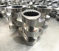 China European Equivalent Twin Screw Extruder Components Stainless Steel Screw Elements for sale