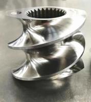 China Buss Continuous Mixing And Melting Screw Segments Extrusion Plastic Machine Parts for sale