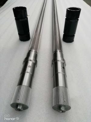 China Twin Screw Segment Inflated Food Industry Shaft 177 for sale