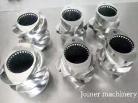 China Plastic Extruder Machinery Parts Screw Elements For Petrochemical Factory for sale