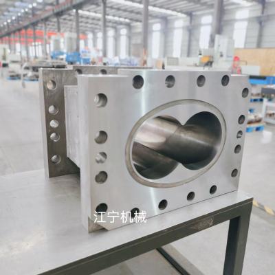 China Buhler 155 Twin Screw Extruder Screws Barrels for Puffed Food for sale