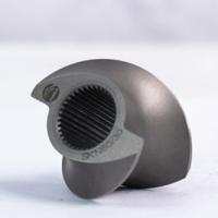 China HRC44 Hardness Involute Spline Screw Shafts , Plastic Extruders Parts Stable Performance for sale
