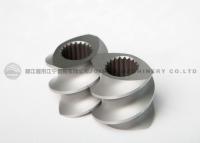 China 41CrAlMo7 38CrMoAl Double Screw Elements for Extruder Machines for sale