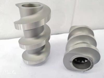 China Wear Resistant Screw Barrel Kurimoto 500mm Plastic Extruder Involute Spline Elements for sale