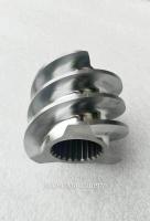 China Clextral BC92 Twin Screw Extruder Screw Elements Spare Parts for Plastic Engineering Indursty for sale
