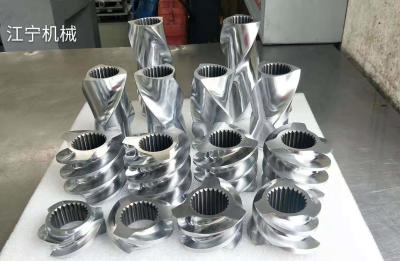 China Nylon PA PA6 PA66 Glass Fiber Compounding Extrusion Machine Screw Segments for Film Industry for sale