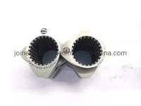 China Clextral BC92 Twin Screw Extruder Screw Elements Spare Parts for Plastic Engineering Indursty for sale