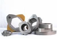 China Model 70 Involute Spline Extruders Machine Parts Kneading Blocks Screw Components for sale