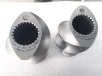 China Model 70 Involute Spline Extruders Machine Parts Kneading Blocks Screw Components for sale