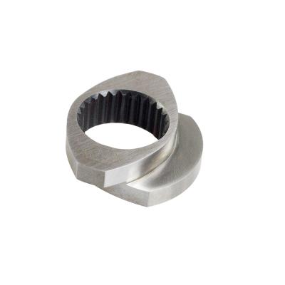 China Model 400 Corrosion Resistant Twin Screw Extruder Screw Elements For Petroleum Industry for sale