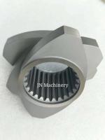 China 92 Nickel Alloy Pelletizer Parts Screw Elements For Wood Plastic Screw Extruder for sale