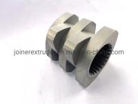 China Model 62 Wear Resistance Involute Spline Plastic Extruders Screw Components For Petroleum for sale