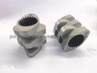 China ZE77 Involute Inner Spline Neutral Extruder Screw Element Kneading Blocks for sale