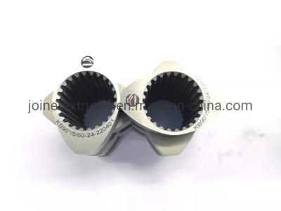 China ZE77 Involute Inner Spline Neutral Extruder Screw Element Kneading Blocks for sale
