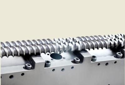 China High Torque Keyslot Twin Screw Extruder Machine Shaft For Petrochemical Industry for sale