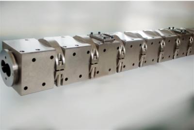 China High Precision Screw Element And Cylinder Unit Diameter 50-300mm Barrels Length 3000mm for sale
