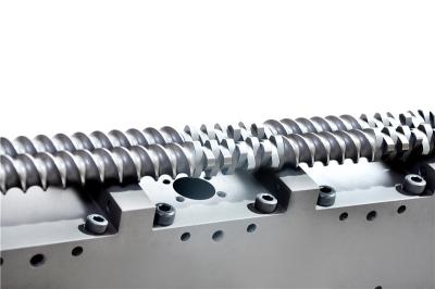 China Good Dimensional Stability STS 65 Plastic Wood Extruder Screw Elements for sale