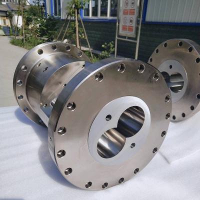 China Buhler 155 Extruder Screws And Barrels for Food Extruder for sale
