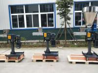 China PVC PET Production Line Twin Extruder Machine Side Feeder Φ58.5mm Screw Diameter for sale