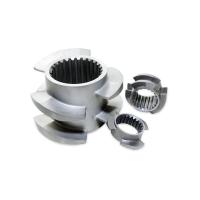 China 92 Nickel Alloy Twin Screw Extruder Parts Screw Segment For Wood Plastic Extruder for sale