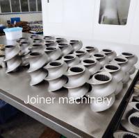 China ZE77 Silver Covey Screw Element , Extruder Screw Material HRC58 - 62 Hardness for sale