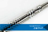 China WR15E Abrasion Resistance Twin Screw Shaft Diameter 10 - 120mm HRC44 Hardness for sale