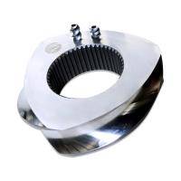 China HIP Material High Strength Puffed Food Extruder Screw Elements for sale