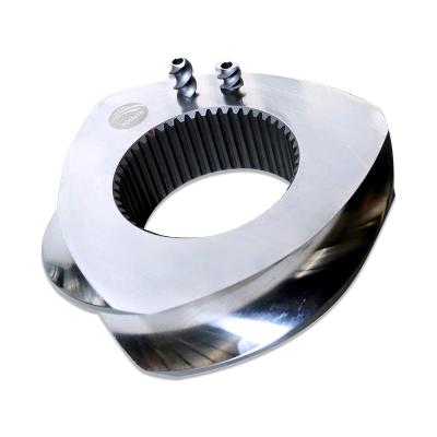 China HIP Material High Strength Puffed Food Extruder Screw Elements for sale