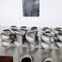 China HIP Material High Strength Puffed Food Extruder Screw Elements for sale