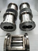 China Inflated Food Extruder Screws And Barrels HIP Ally Ni60 Material Double Screw Type for sale