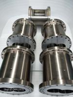 China Inflated Food Extruder Screws And Barrels HIP Ally Ni60 Material Double Screw Type for sale