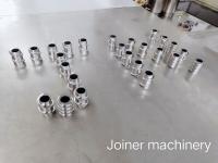 China 30 Screw Element Pellet Machine Parts Silver Color Double Screw Design for sale