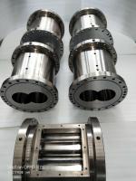 China Twin Screw Extruder High Polishing HIP Material WR45 Side Feeder Barrel for sale