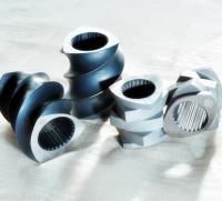 China Plastic Extruder Machine Parts Powder Coating C22 Material Quick Delivery for sale