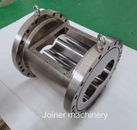 China Twin 135 Food Extrusion Stainless Steel SUS440C Inner Material Screw Barrel for sale
