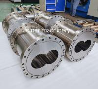 China Twin 135 Food Extrusion Stainless Steel SUS440C Inner Material Screw Barrel for sale