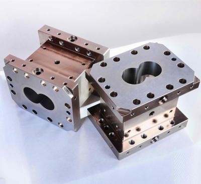 China WR13 WR14 Material Extruder Screws And Barrels Φ125mm Hole Diameter JN-125 for sale