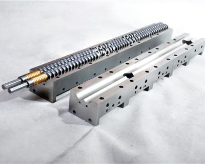 China WR15 Abrasion Resistance Twin Screw Shafts Diameter 10-120mm HRC44 for sale