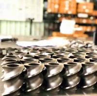 China Double Screw Type Extrusion Machine Parts , TEX65 Screw Elements For Engineering Plastics for sale