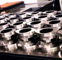 China JOINER Twin Screw Extruder Parts Screw Barrels Manufacturer For Plastic Machine for sale