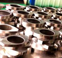 China JOINER Twin Screw Extruder Parts Screw Barrels Manufacturer For Plastic Machine for sale