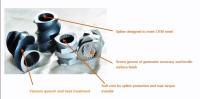 China Plastic Machine Screw Elements Twin Screw Extruder Parts PET PP PE ABS Material for sale