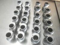 China 70MC Extruder Machine Parts Screw Element HIP Alloy Material SAM10 HRC 58-60 for sale