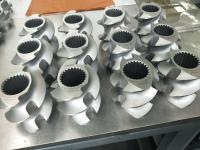 China 92MC Twin Screw Extruder Parts PP PE Kneading Block for sale