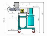 China PP ABS Joiner Twin Screw Extruder Side Feeder KY75/65 Type 300rpm Output Screw Speed for sale