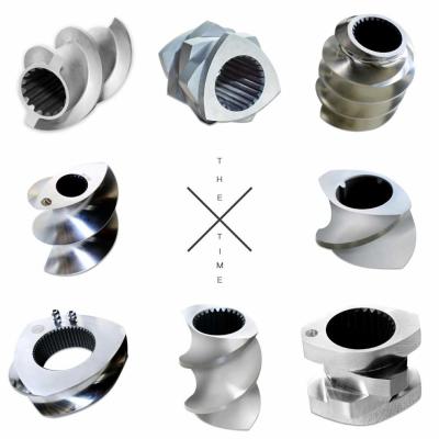 China High Wear And Quality Parallel PE Pipe Extruder Screw Elements,Extruder Screw Segments ISO Certification for sale