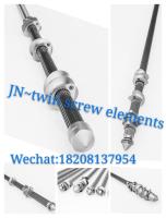 China Good Abrasion Resistance Twin Screw Extruder Elements Involute Spline Screw Shaft for sale