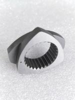 China CTE Double Extruder 2-Flighted Thansfer 3-Flighted Screw Element,Special Screw Elements for sale